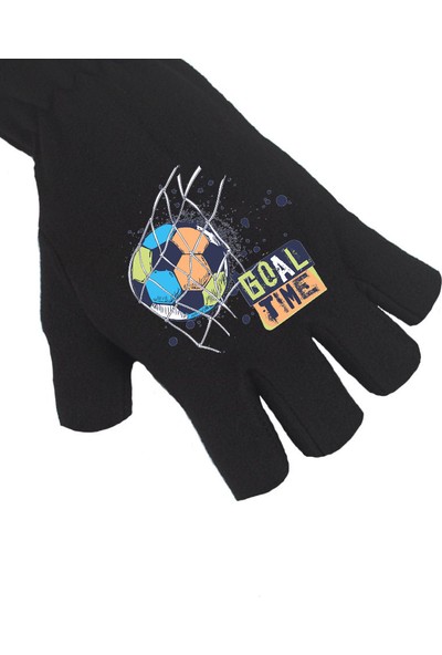 Astak Goal Baskılı Kesik Polar Eldiven YTKTRD488