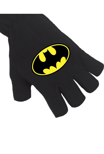 Astak Batman Baskılı Kesik Polar Eldiven YTKTRD301