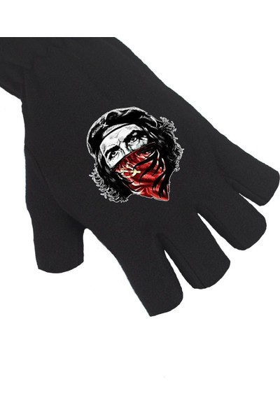 Astak Che Guevara Baskılı Kesik Polar Eldiven YTKTRD480