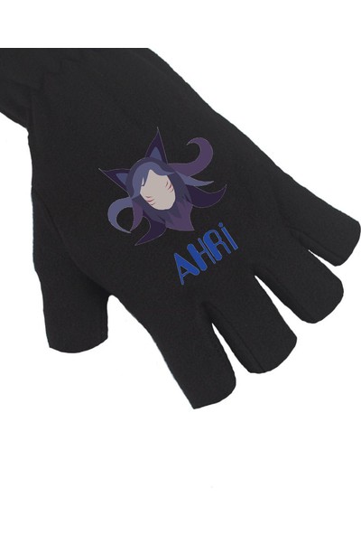 Astak Ahri Baskılı Kesik Polar Eldiven YTKTRD211