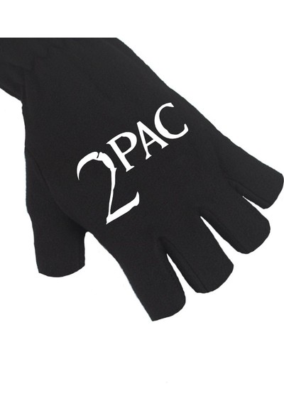 Astak 2pac Baskılı Kesik Polar Eldiven YTKTRD452