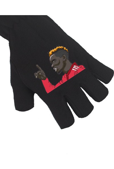 Astak Poul-Pogba Baskılı Kesik Polar Eldiven YTKTRD285 Astak Poul-Pogba Baskılı Kesik Polar Eldiven YTKTRD285