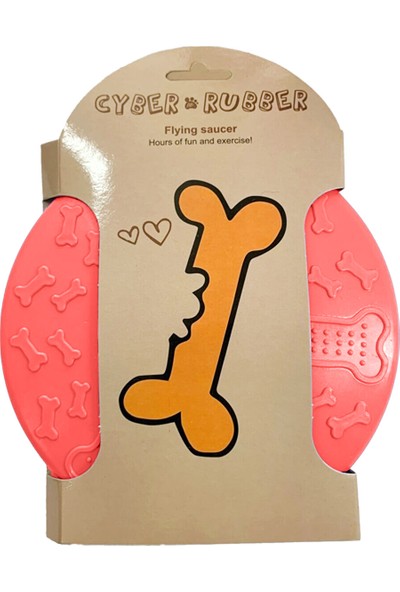 Cyber Rubber Köpek Frizbi Oyuncak 17 cm Cyber Rubber Köpek Frizbi Oyuncak 17 cm