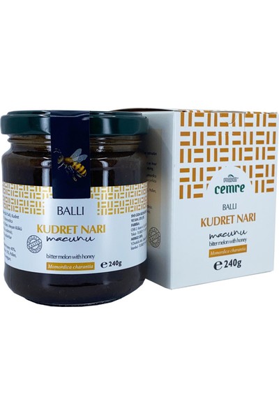 Awe Cemre Kudret Narı Ballı Macun 240 gr Awe Cemre Kudret Narı Ballı Macun 240 gr