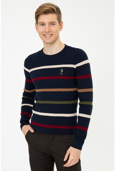 U.S. Polo Assn. Lacivert Triko Kazak 50237080-VR033