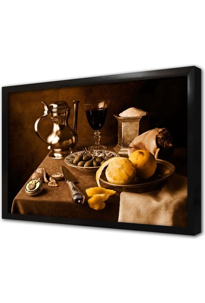 Bilinmeyen Çerçeveli Cam Tablo
