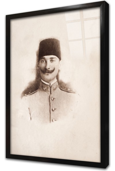 Tablosan Ali Rıza Bey Çerçeveli Cam Tablo