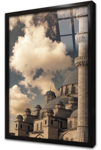 Tablosan Istanbul Yeni Cami Çerçeveli Cam Tablo Tablosan Istanbul Yeni Cami Çerçeveli Cam Tablo
