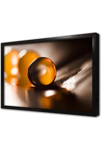 Tablosan Modern Soyut Tasarım Çerçeveli Cam Tablo