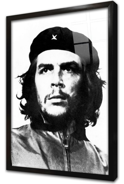 Tablosan Che Guevara Posteri Çerçeveli Cam Tablo Tablosan Che Guevara Posteri Çerçeveli Cam Tablo