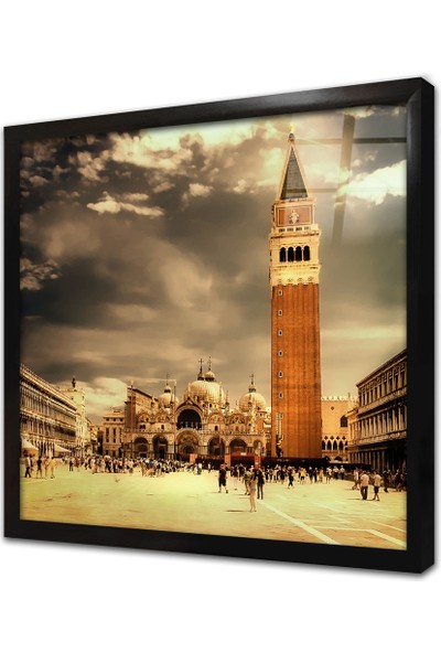 Tablosan Roma Çerçeveli Cam Tablo