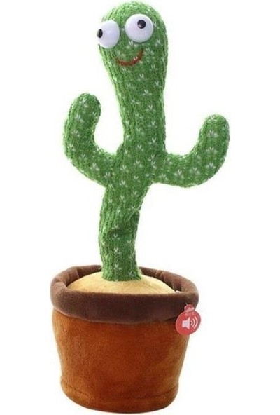 By Öztek Konuşan Dans Eden Kaktüs Müzikli Işıklı Saksı Peluş Oyuncak - Cactus Toy - Dansçı Kaktüs By Öztek Konuşan Dans Eden Kaktüs Müzikli Işıklı Saksı Peluş Oyuncak - Cactus Toy - Dansçı Kaktüs
