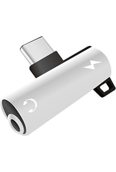 Acl Acpt-06 Type-C'den 3.5mm Kulaklık Çevirici ve Type-C Şarj Aparatı Acl Acpt-06 Type-C'den 3.5mm Kulaklık Çevirici ve Type-C Şarj Aparatı