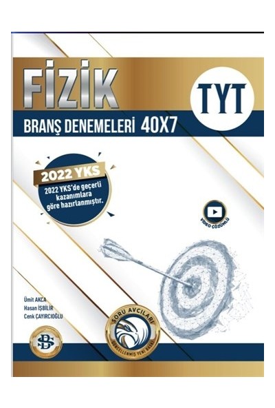 Bilgi Sarmal Yayınları TYT Fizik 40 x 7 Branş Denemeleri Bilgi Sarmal Yayınları TYT Fizik 40 x 7 Branş Denemeleri