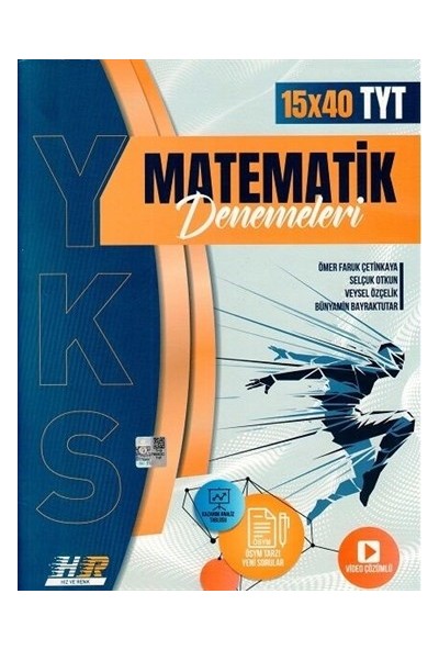 Hız ve Renk Yayınları Hız ve Renk TYT Matematik 15 x 40 Denemeleri