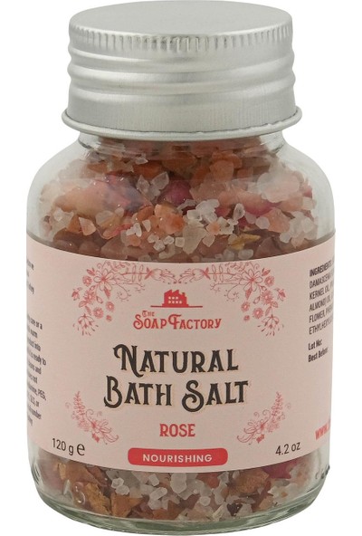 The Soap Factory Küvet Tuzu Gül 120 gr