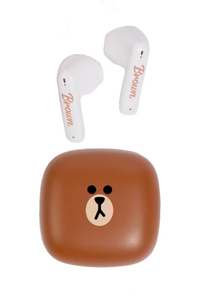 Line Friends Linefriends Kablosuz Kulak Içi Bluetooth Kulaklık Çizgi Müzik Spor Gürültü Azaltma Apple Android Boz Ayı Kahverengi Line Friends Linefriends Kablosuz Kulak Içi Bluetooth Kulaklık Çizgi Müzik Spor Gürültü Azaltma Apple Android Boz Ayı Kahverengi