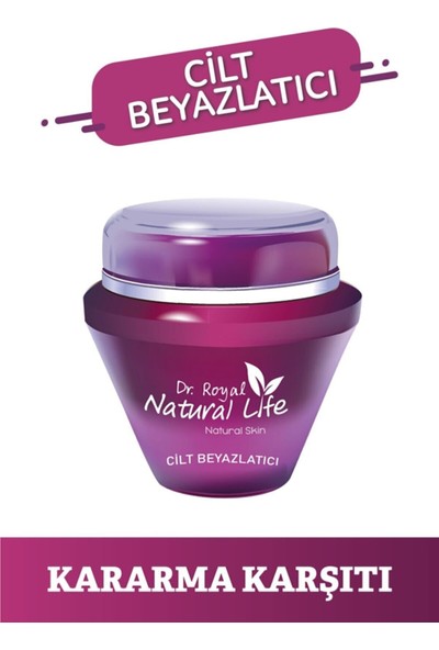 Dr. Royal Organic Cilt Beyazlatıcı Krem 100ML Dr. Royal Organic Cilt Beyazlatıcı Krem 100ML