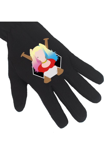 Astak Harley Queen Baskılı Polar Eldiven YTKTRD070 Astak Harley Queen Baskılı Polar Eldiven YTKTRD070