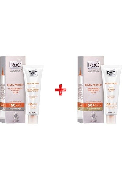 Roc Hassas Cilt Için Güneş Kremi - Spf 50 + Kırışık Karşıtı Korumalı Likit Yüz Nemlendiricisi SPF50 50ML Roc Hassas Cilt Için Güneş Kremi - Spf 50 + Kırışık Karşıtı Korumalı Likit Yüz Nemlendiricisi SPF50 50ML