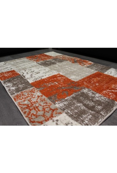 Ata Store Dokuma Halı Kare Desen Turuncu 96 x 136 cm Ata Store Dokuma Halı Kare Desen Turuncu 96 x 136 cm