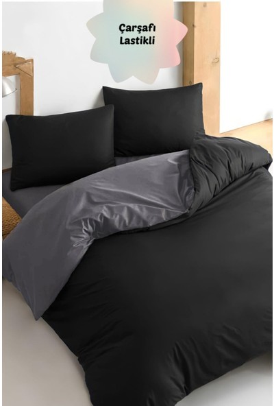 Always Ranforce Çarşafı Lastikli Tek Kişilik Çift Taraflı Nevresim Takımı Always Ranforce Çarşafı Lastikli Tek Kişilik Çift Taraflı Nevresim Takımı