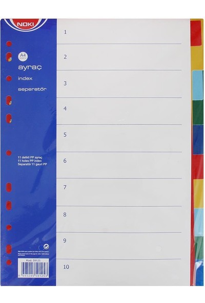 Pro Office Separatör A-Z Harf 1856003 Pro Office Separatör A-Z Harf 1856003
