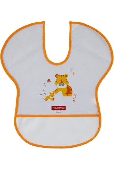 Fisher Price Poli Yarım Kollu Bebek Mama Önlüğü