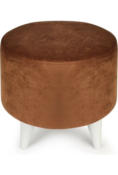Proithalat Puf Silindir Puf Kahverengi