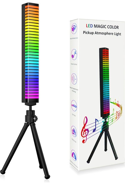Hıfı Zone LED Işık Çubuğu Pikap Ritim Rgb Renkli Atmosfer Işık (1 Adet) (Yurt Dışından) Hıfı Zone LED Işık Çubuğu Pikap Ritim Rgb Renkli Atmosfer Işık (1 Adet) (Yurt Dışından)