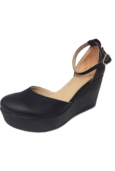 Nl 900 Yüksek Dolgu Topuklu Kadın Ayakkabı