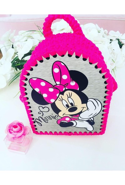 Pink Bag Minnie Mouse Çocuk Sırt Çantası