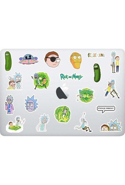 Stickir 20'li Rick And Morty Sticker Paketi - Macbook Laptop Sticker,telefon, Ajanda Sticker Seti Stickir 20'li Rick And Morty Sticker Paketi - Macbook Laptop Sticker,telefon, Ajanda Sticker Seti
