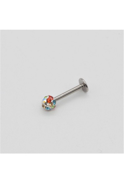 Roza Çelik Zirkon Taşlı Kıkırdak Dudak Burun Septum Tragus Piercing Roza Çelik Zirkon Taşlı Kıkırdak Dudak Burun Septum Tragus Piercing