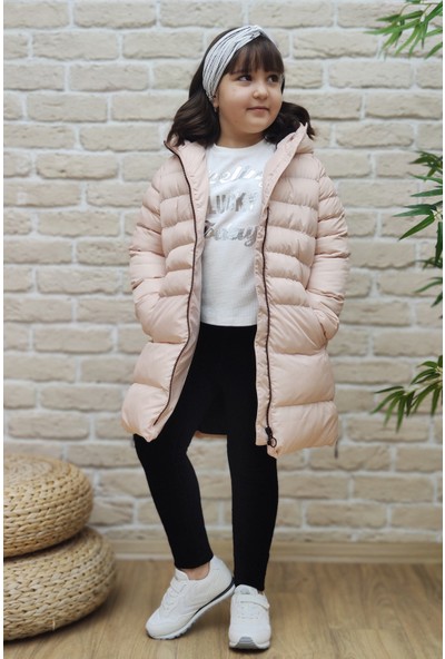 Pique Kız Çocuk Helena Kapüşonlu Mont