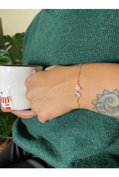 Noia Silver Figürlü Zirkon Taşlı Bileklik