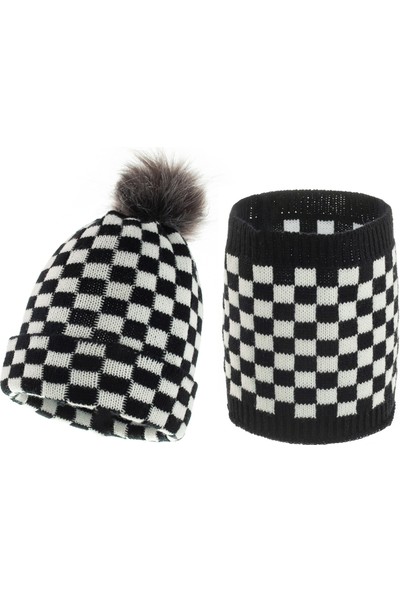 Delicate Girl Sonbahar/ Kış Ekose Yünlü Sevimli Şapka (Yurt Dışından) Delicate Girl Sonbahar/ Kış Ekose Yünlü Sevimli Şapka (Yurt Dışından)