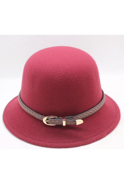 Delicate Girl Sonbahar/ Kış Kubbe Kıvrılmış Ingiliz Vintage Silindir Şapka (Yurt Dışından) Delicate Girl Sonbahar/ Kış Kubbe Kıvrılmış Ingiliz Vintage Silindir Şapka (Yurt Dışından)