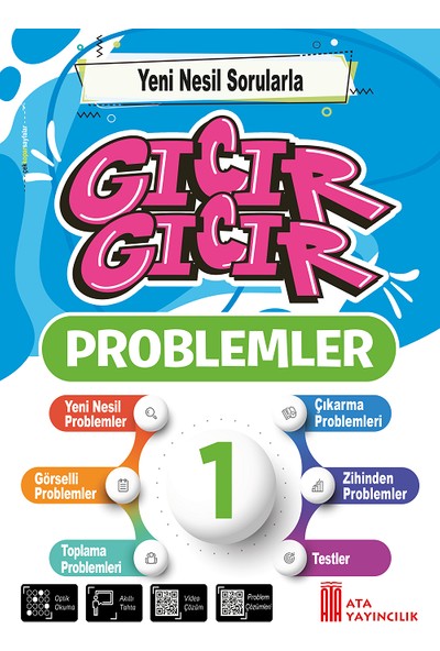 Ata Yayıncılık 1. Sınıf Gıcır Gıcır Problemler