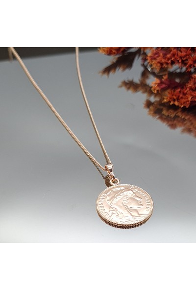 Grand-e Store Jewelry Republıque Françaıse Madalyon Kolye