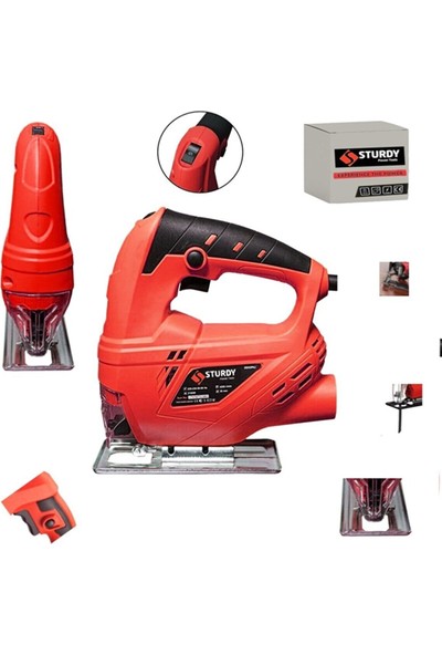 Sturdy Japon Technology New Red Seri Sjs Metal Şanzıman 3400 W Bakır Sargı Dekupaj Testere Profesyonel Sturdy Japon Technology New Red Seri Sjs Metal Şanzıman 3400 W Bakır Sargı Dekupaj Testere Profesyonel