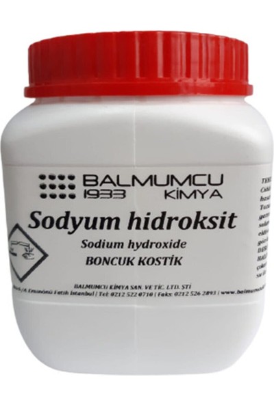Balmumcu Kimya Sodyum Hidroksit (Boncuk Kostik) (Sud Kostik) 1kg