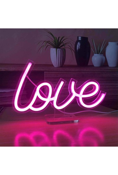 Honey Concept Love LED Dekoratif Masa ve Gece Lambası