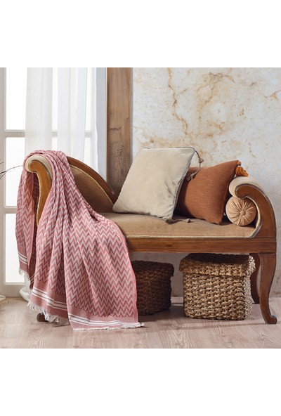 Zigzag Pamuklu Tv Battaniyesi | Diz Battaniyesi Throw Zigzag Pamuklu Tv Battaniyesi | Diz Battaniyesi Throw