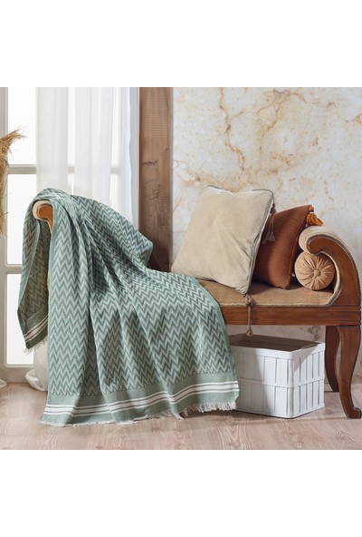 Zigzag Pamuklu Tv Battaniyesi | Diz Battaniyesi Throw Zigzag Pamuklu Tv Battaniyesi | Diz Battaniyesi Throw