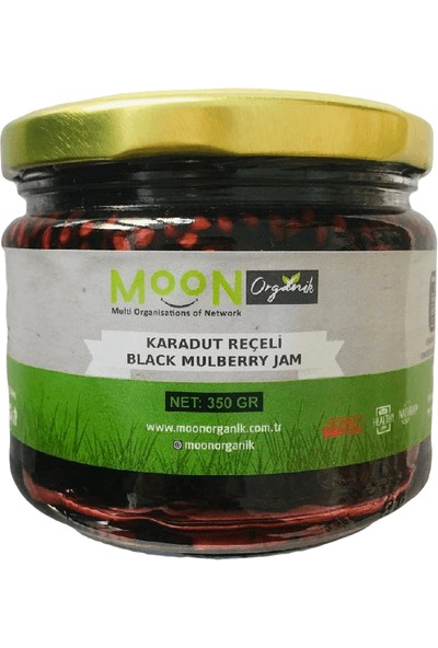 Moon Organik Karadut Reçeli / Black Mulberry Jam Moon Organik Karadut Reçeli / Black Mulberry Jam