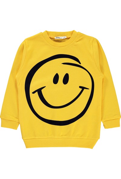 Civil Boys Erkek Çocuk Sweatshirt 2-5 Yaş Sarı