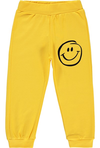Civil Boys Erkek Çocuk Eşofman Alt 2-5 Yaş Sarı