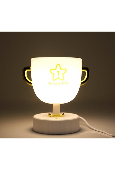 Tam İthalat Masa Lambası Kalemlikli Gece Lambası Dekoratif Hediyelik