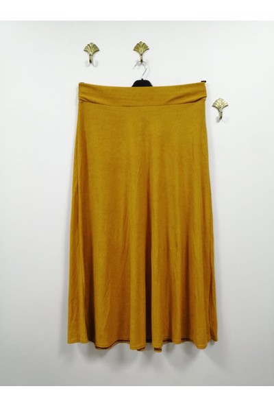 Büyük Beden Mevlana Kışlık Kadife Etek
